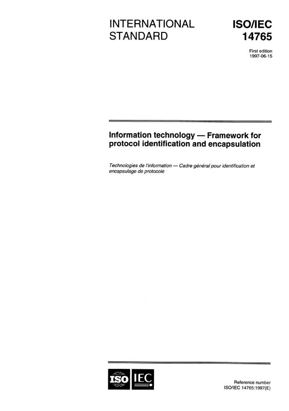 ISO/IEC 14765:1997 - IEC Standards - VDE Publishing House